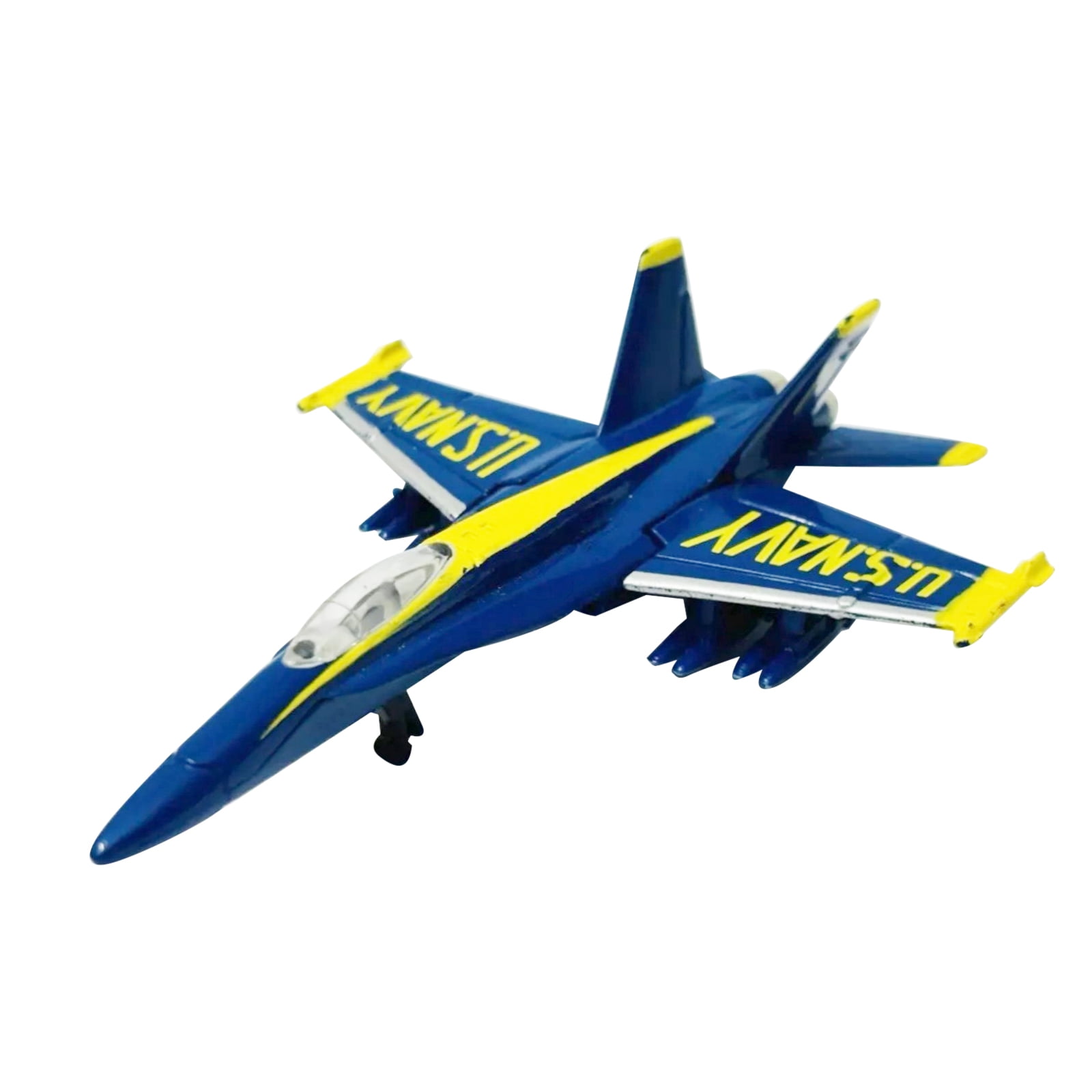 Miniature Blue Angels Replica 5.1" F/A-18 Hornet Jet for Desk Display ...