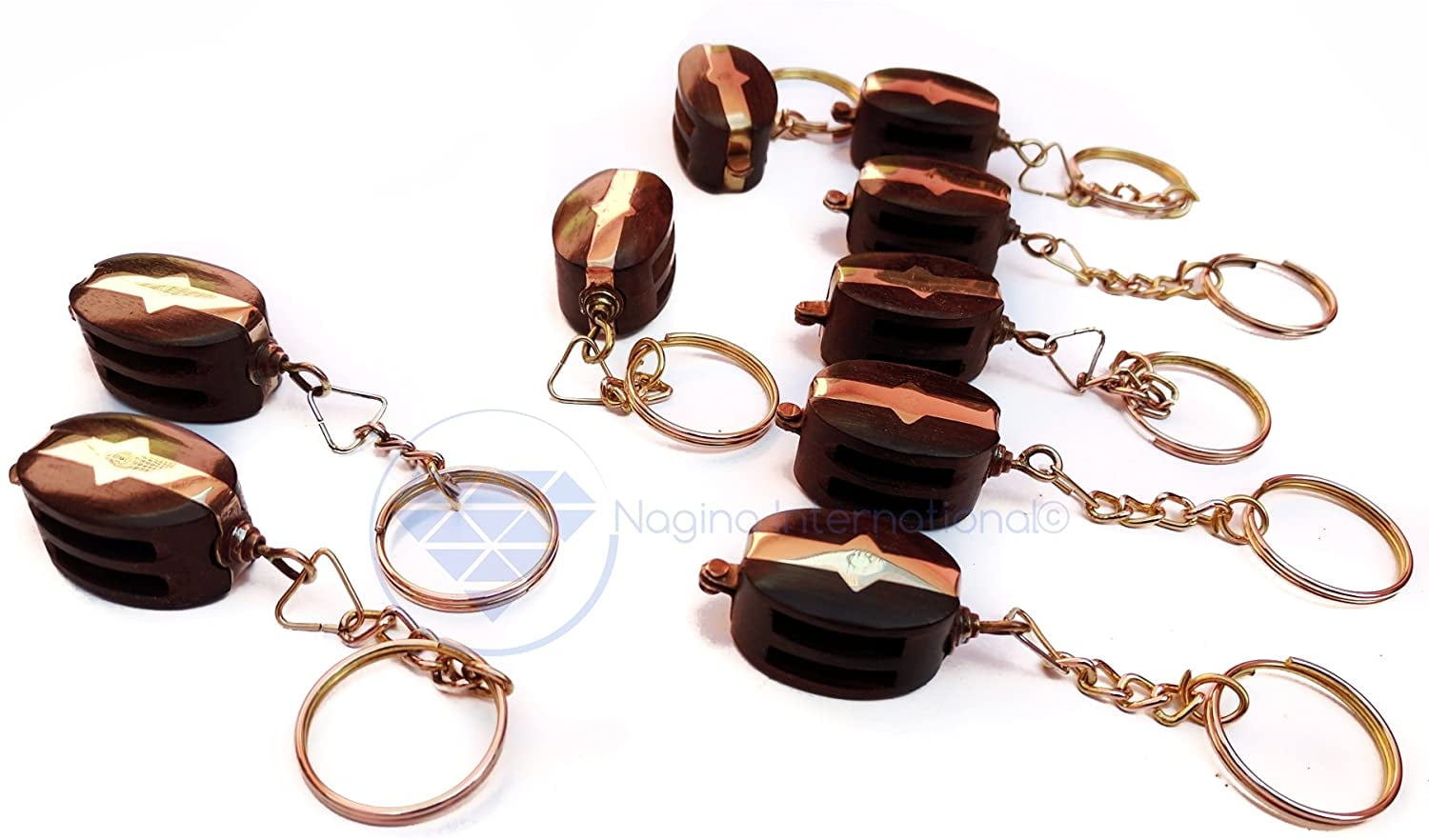 Miniature Brass Key Chains - (Pulley) - Walmart.com