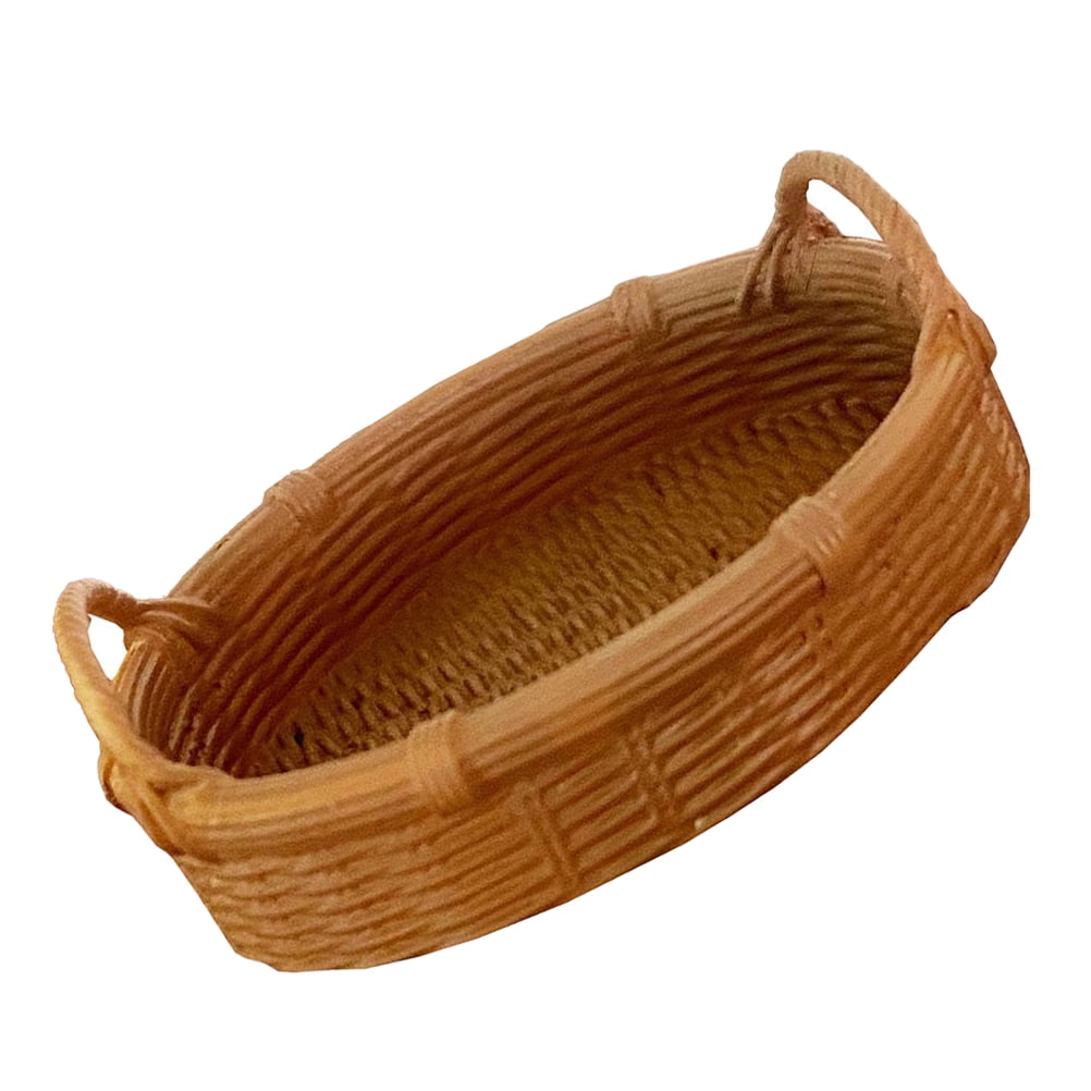 Miniature Bread Basket Decor Fruit Handheld Play Food Kitchen miniature-bread-basket-decor-fruit-handheld-play-food-kitchen