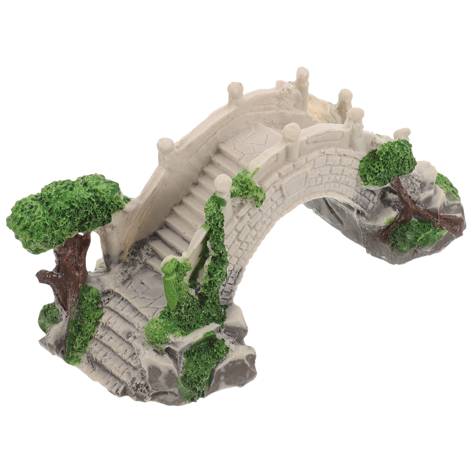 Miniature Bridge Model Micro Landscaping Bridge Decor Mini Resin Bridge ...