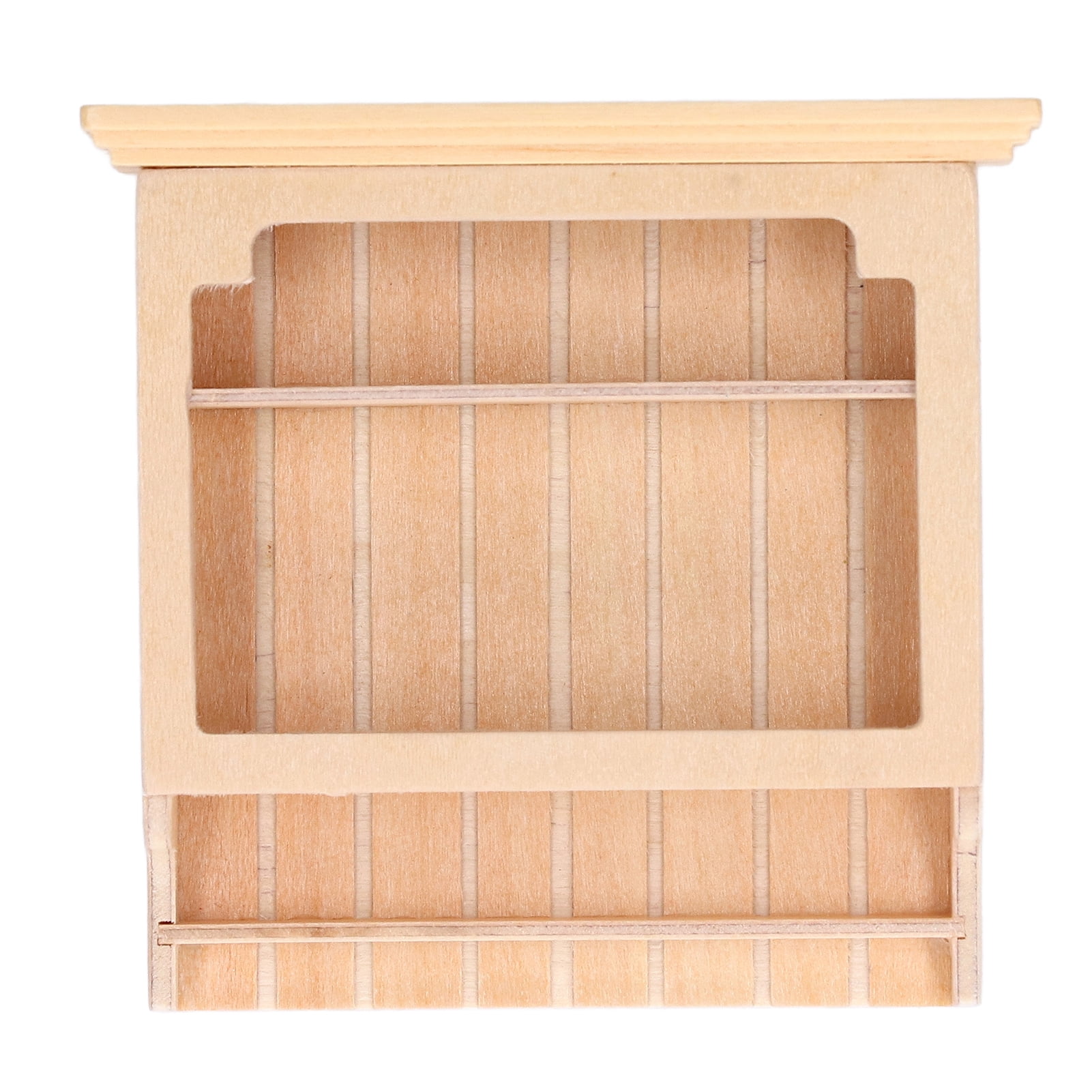 Miniature Cabinet Model Toy Composite Wood Miniature Display Case For ...