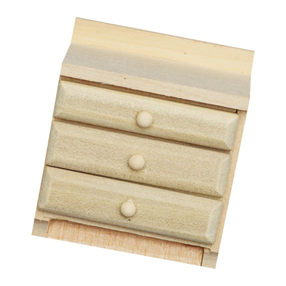 Miniature Cabinet Model Wooden Mini Furniture Adornment Mini House ...