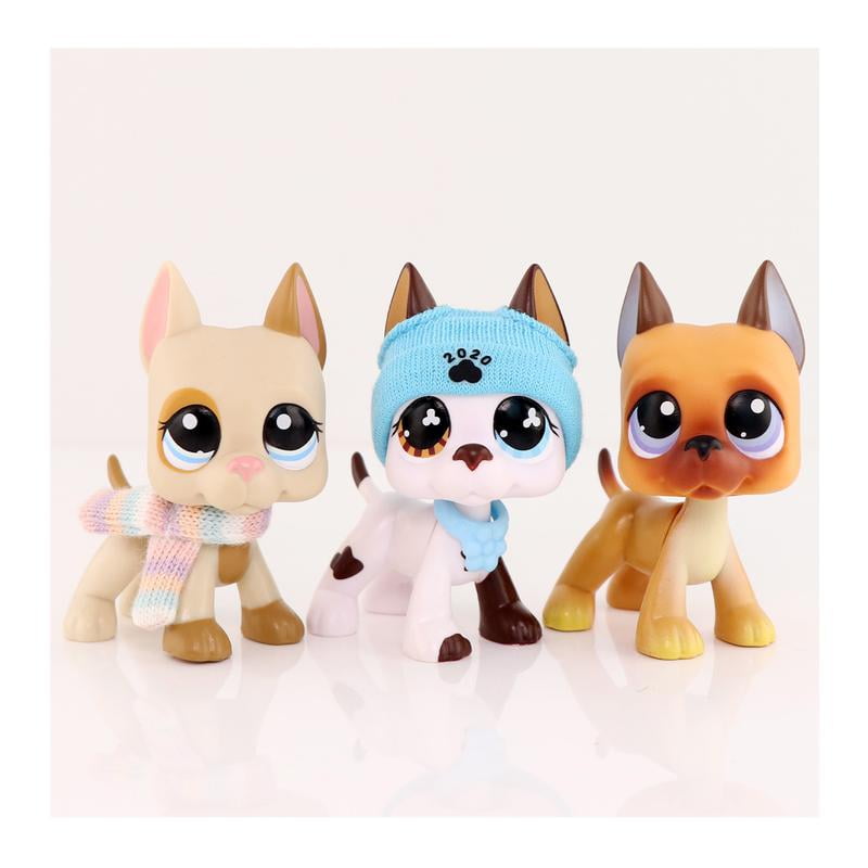 Miniature Cat and Dog Figures Pet compitable with LPS Collection ...