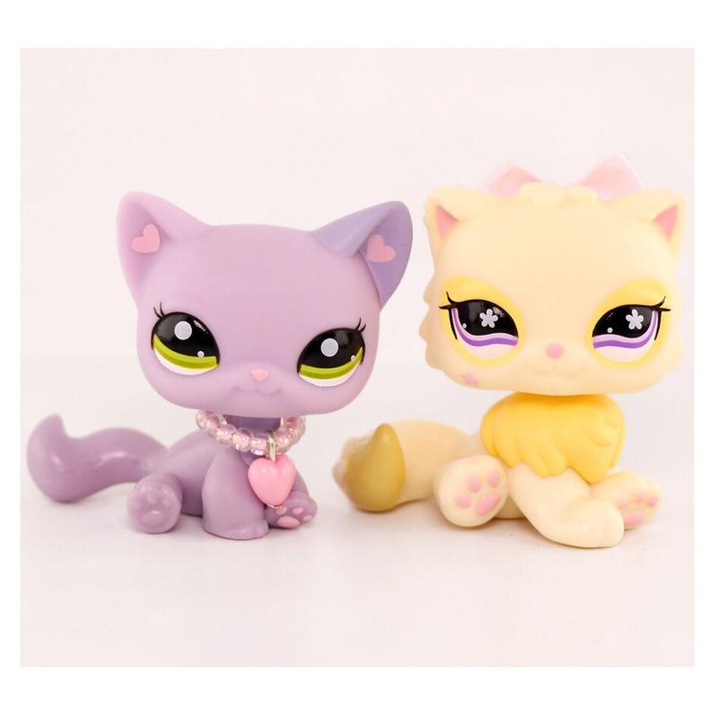 Miniature Cat and Dog Figures Pet compitable with LPS Collection ...