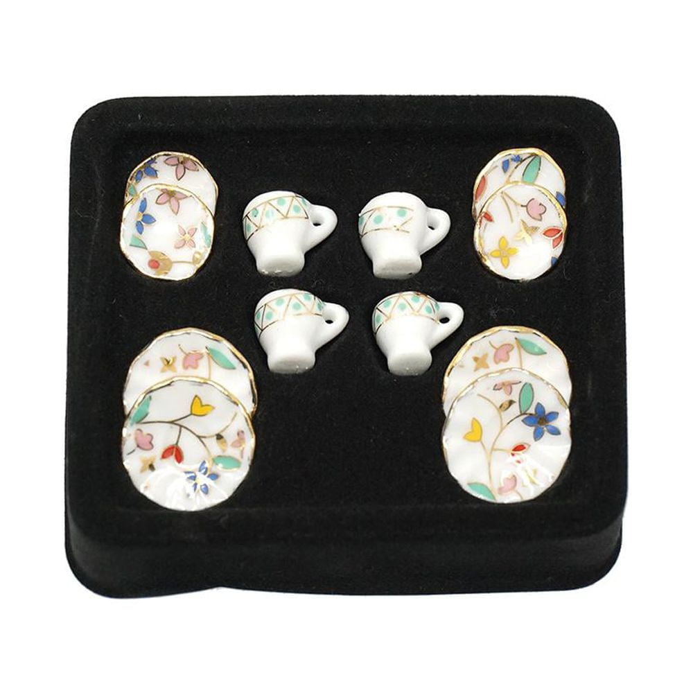 Miniature Ceramic Tableware Set, 12-Piece - Walmart.com