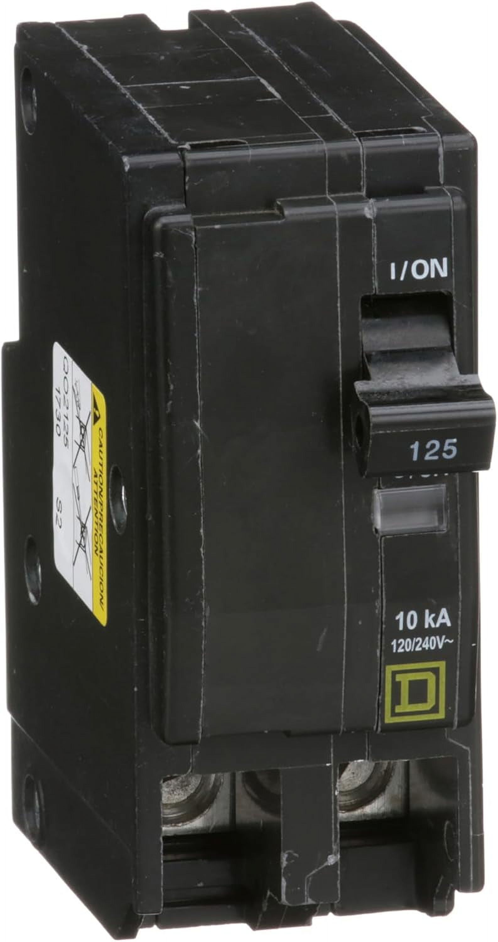 Miniature Circuit Breaker 120/240-Volt 125-Amp QO2125 Sw Fusible 100A ...