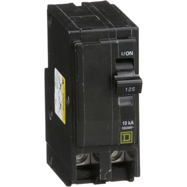 Miniature Circuit Breaker 120/240-Volt 125-Amp QO2125 Sw Fusible 100A ...