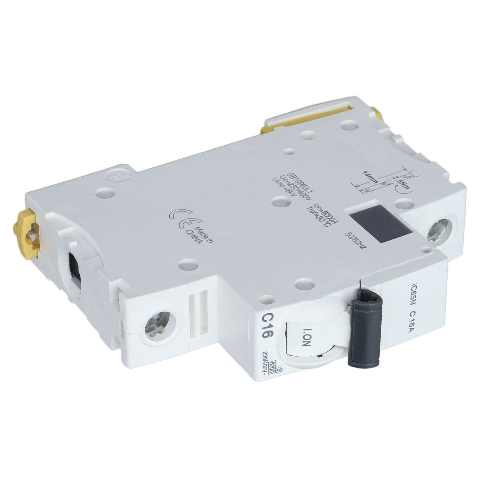 Miniature Circuit Breaker 1P Residual Current Isolator DIN Rail Mount ...
