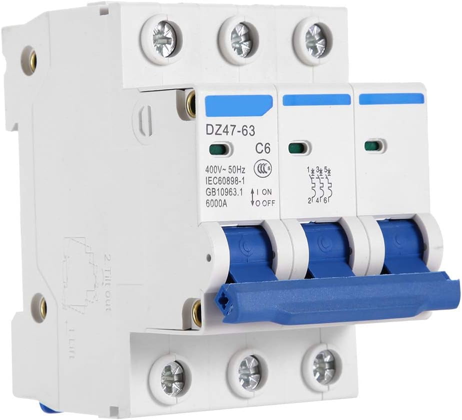 Miniature Circuit Breaker Fireproof DZ47-63 Mini Circuit Breaker for ...