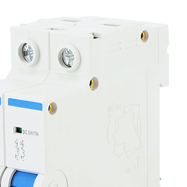 Miniature Circuit Breaker Rail Mounted Photovoltaic 2P Isolator DC ...