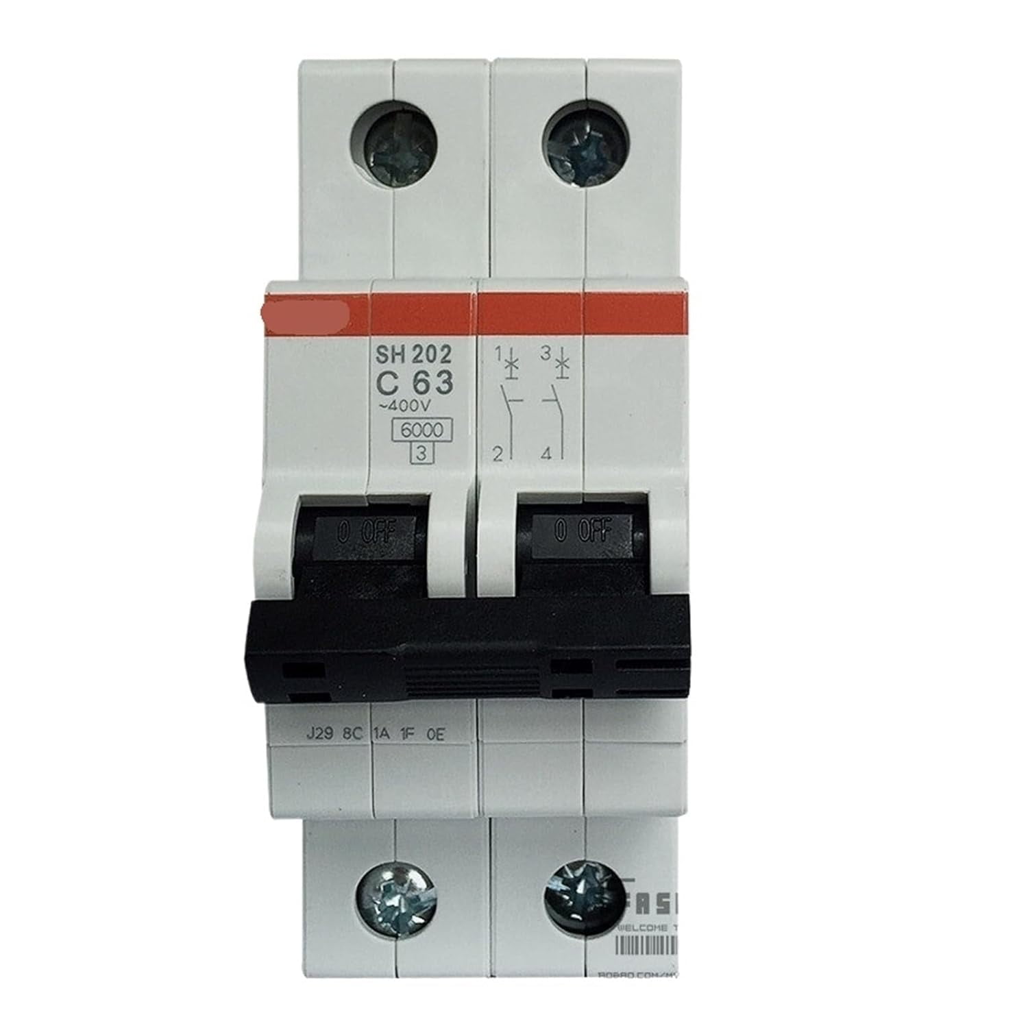 Miniature Circuit Breaker SH202-D6/D10/D25/D322P Circuit Breaker ...