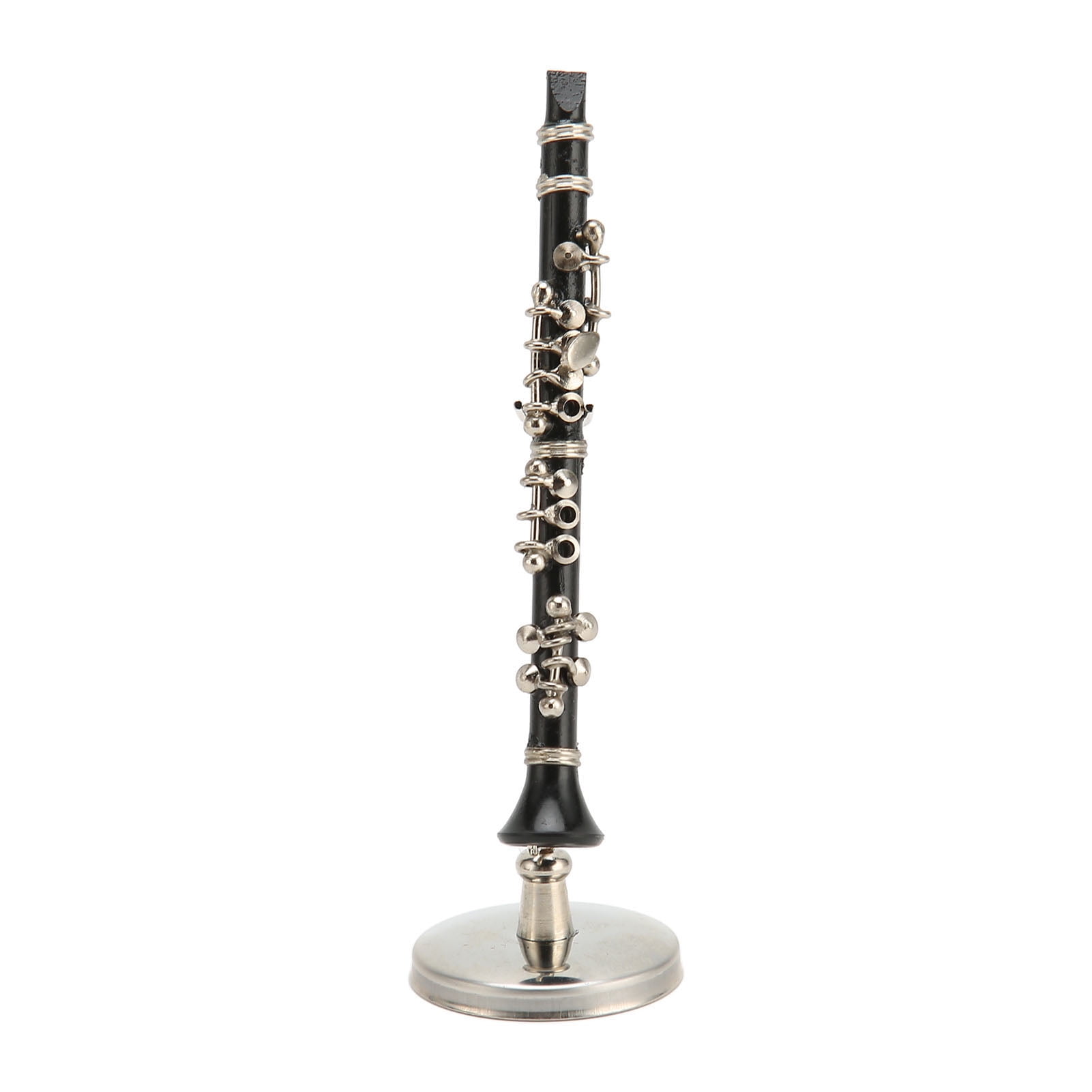 Miniature Clarinet Replica with Stand and Case Mini Musical Instrument ...