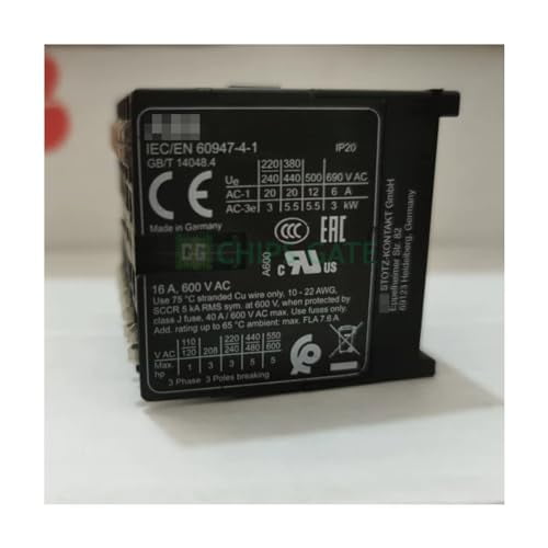 Miniature Contactors IEC/EN 60947-4-1 24V Wide Legs - Walmart.com