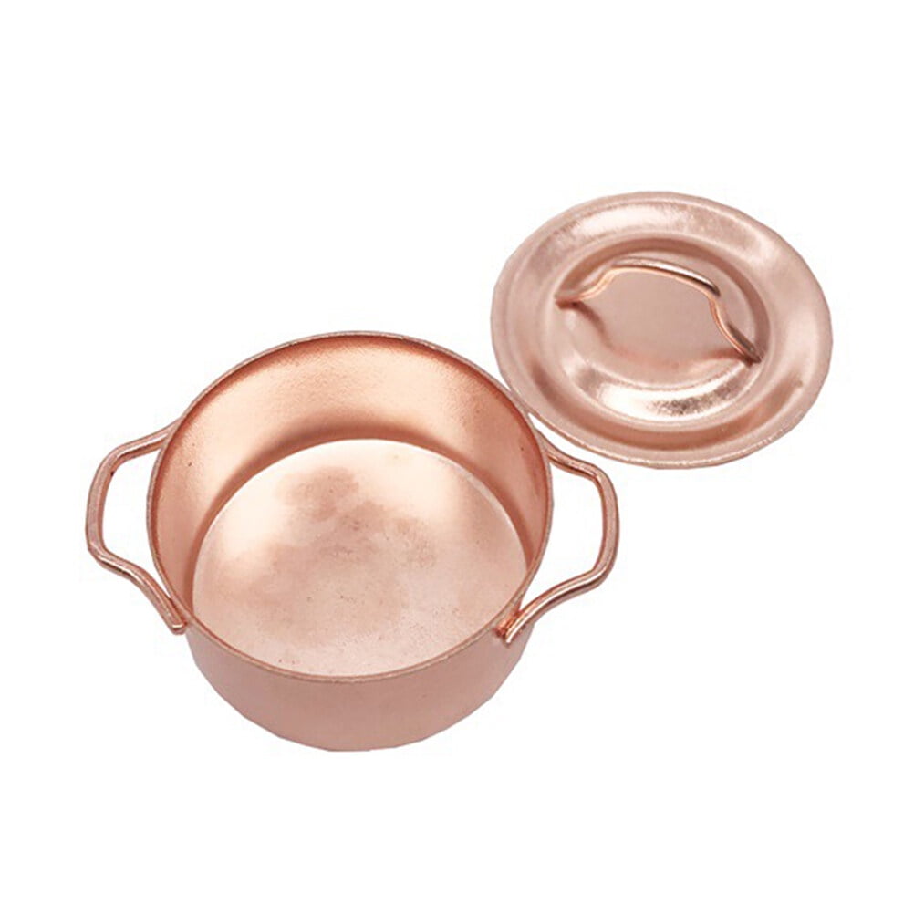 Miniature Cooking Pot Metal Frying Pans Cooking Pot Cookware Kids ...
