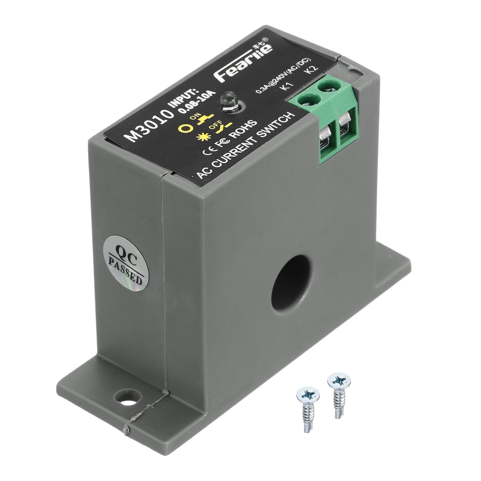 Miniature Current Switch 0 08 10a Normally Open Ac Current Sensing