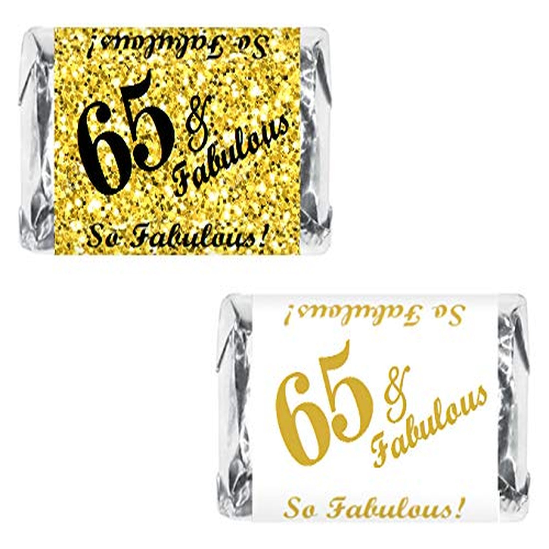 Miniature Delight Candy Bar Wrappers - Set of 60 Customizable Stickers ...
