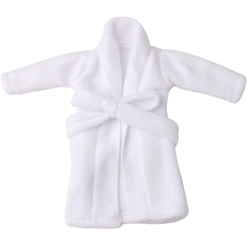 Miniature Doll Bathrobe Outfit Party Accessory Doll Clothing Doll ...