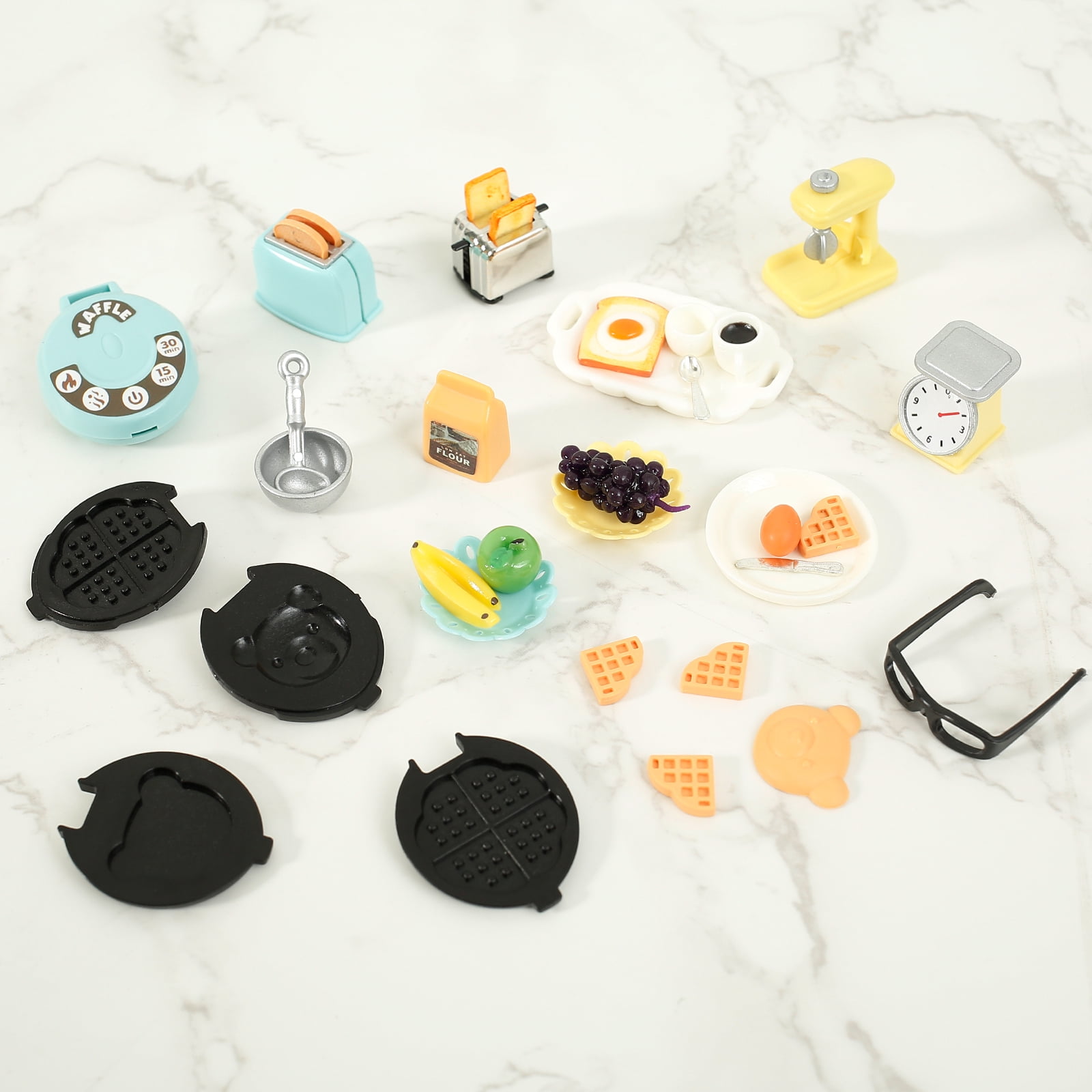Miniature Dollhouse Accessories Sturdy Versatile Miniature Food ...