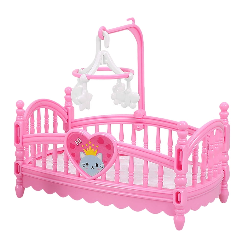 Miniature Dollhouse Furniture Set Mini Bed For Dolls Diy Handmade Toy ...