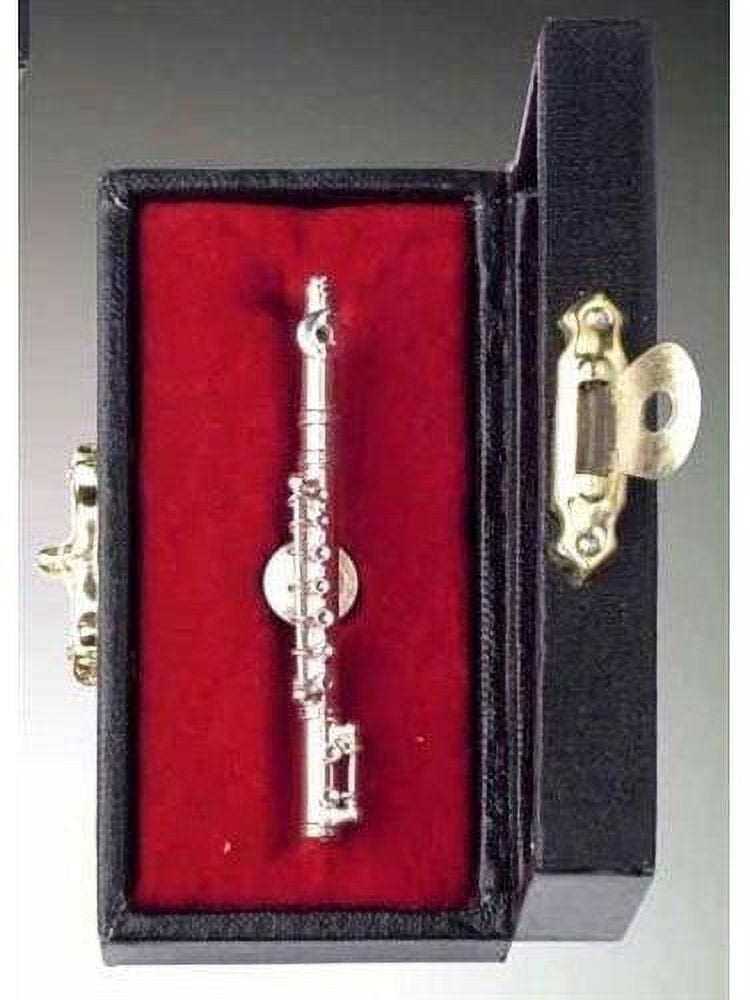 Miniature FLUTE PIN Musical Instrument Replica, 3" Long, Superb Detail ...