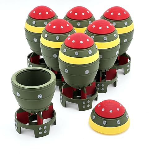 Miniature Fallout-Inspired Display: Desktop Nuke Statue & Storage Box ...