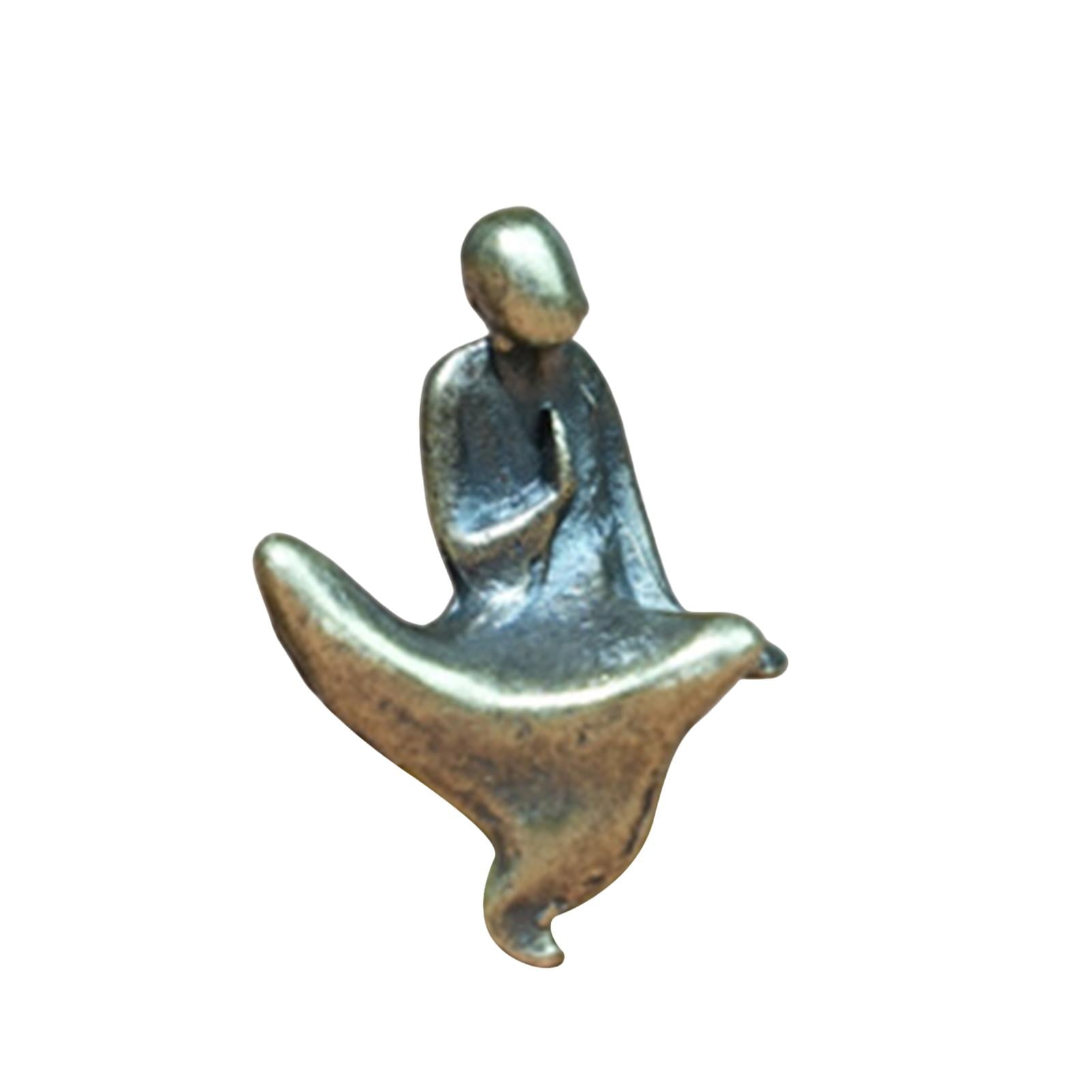 Miniature Figurine Decor Miniature Desktop Figurine Retro Buddha/boat ...