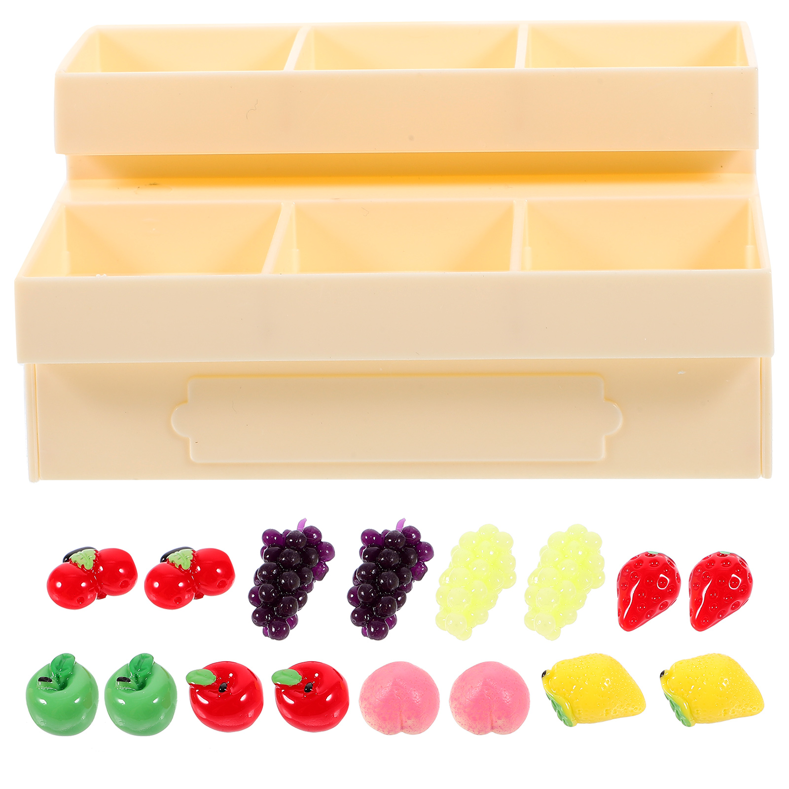 Miniature Food Toys on Shelves Shelf Doll House Furniture Mini House ...
