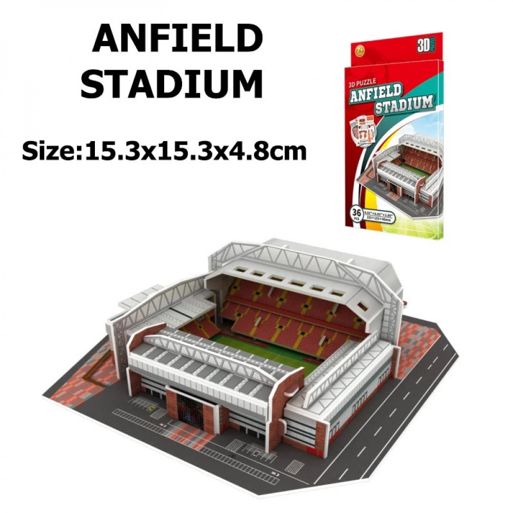 Miniature Football Field 3D DIY Puzzle World Famous Stadiums Models ...