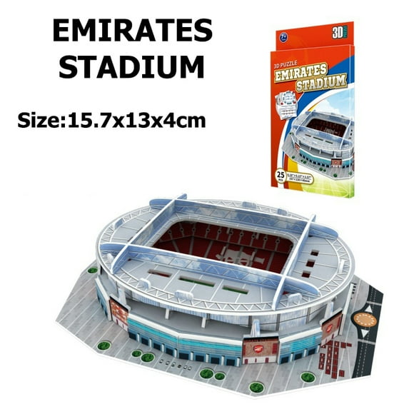 Miniature Football Field 3D DIY Puzzle World Famous Stadiums Models ...