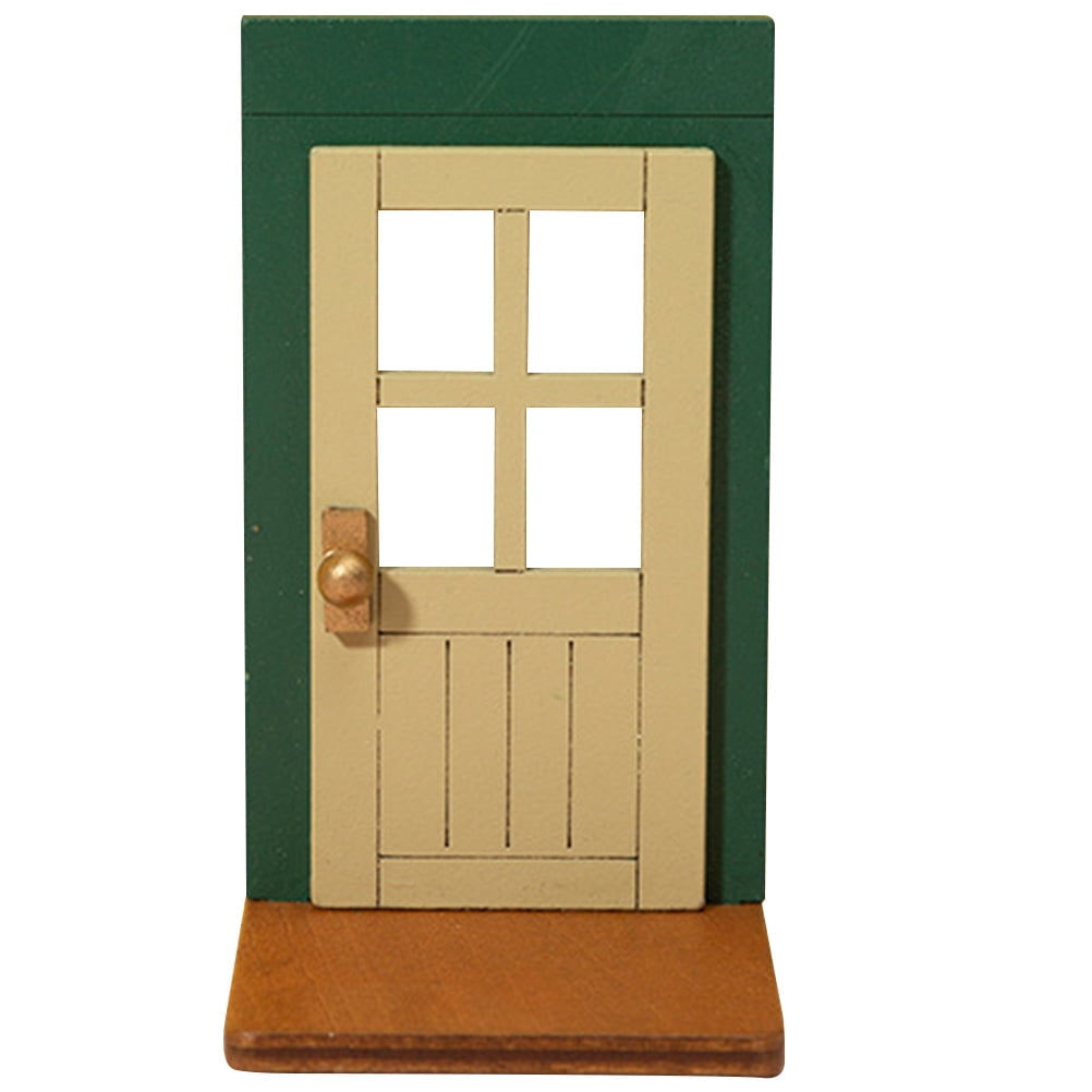 Miniature Furniture Door Wooden Mini Door Tiny Wood Door Mini Door Wood ...