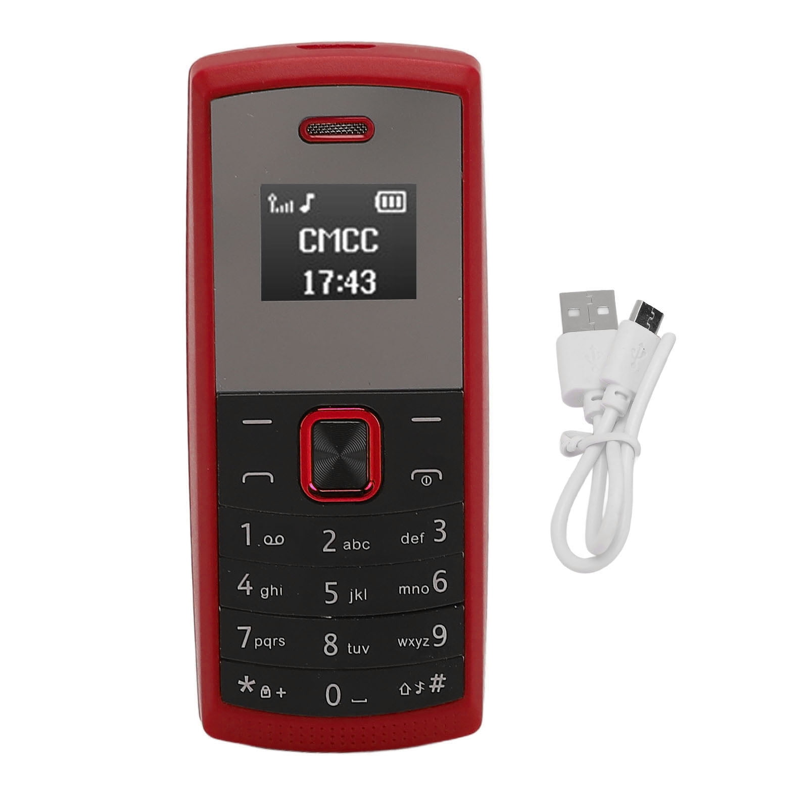 Miniature GSM Cellphone, 0.66" OLED Screen, 380mAh Battery, Expandable ...