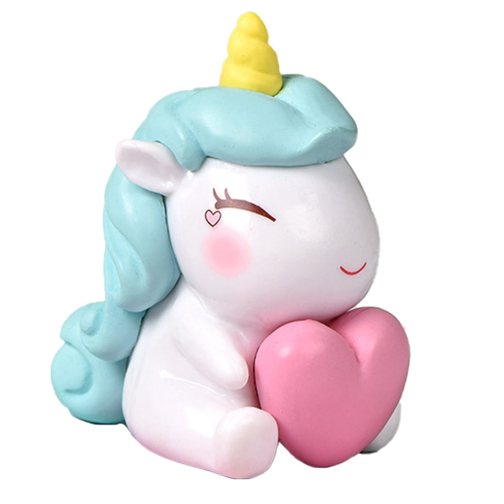 Miniature Garden Animal Ornament, Resin Cake Topper, Birthday ...