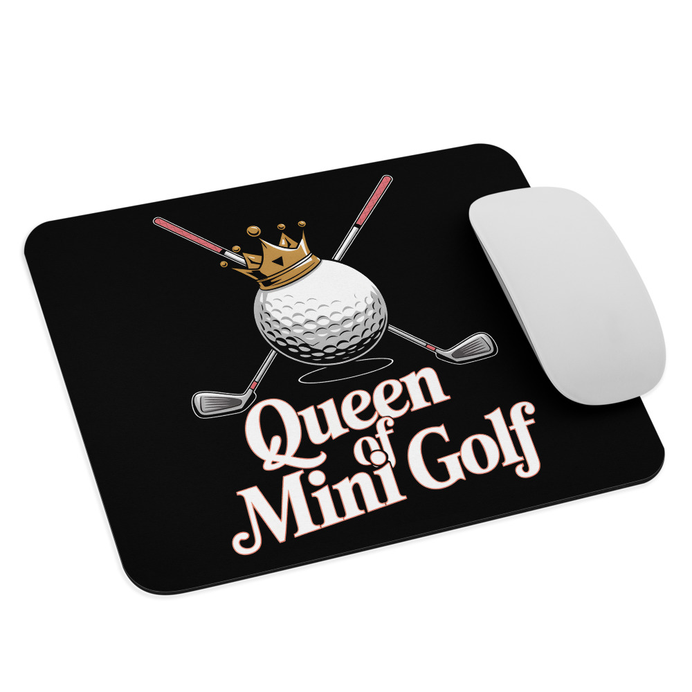 Miniature Golfer Women Girls Mouse Pad, Queen of Mini Golf - Walmart.com
