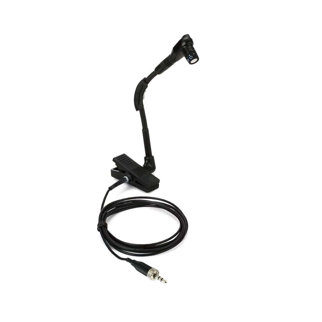 Miniature Gooseneck Instrument Microphone, Clip-On Cardioid Condenser ...