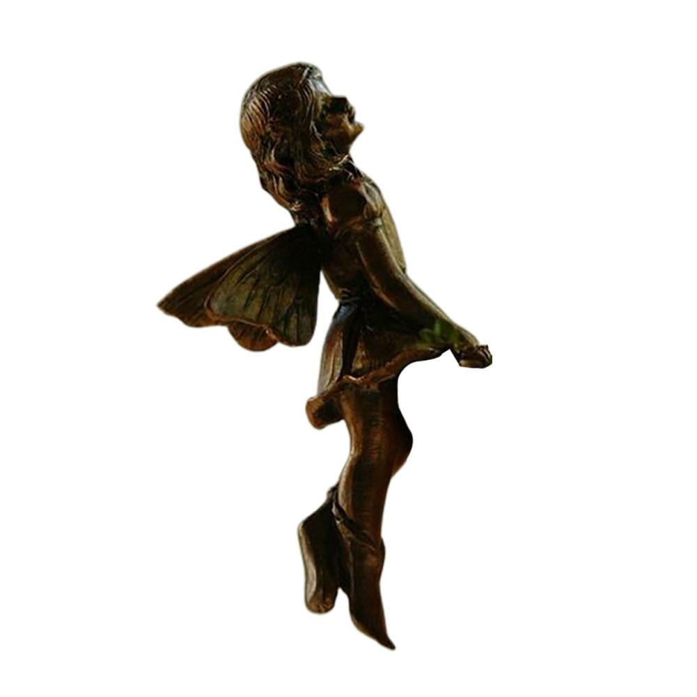 Miniature Hanging Fairy Figurines,Flower Fairy Potted Pendant,Mini ...