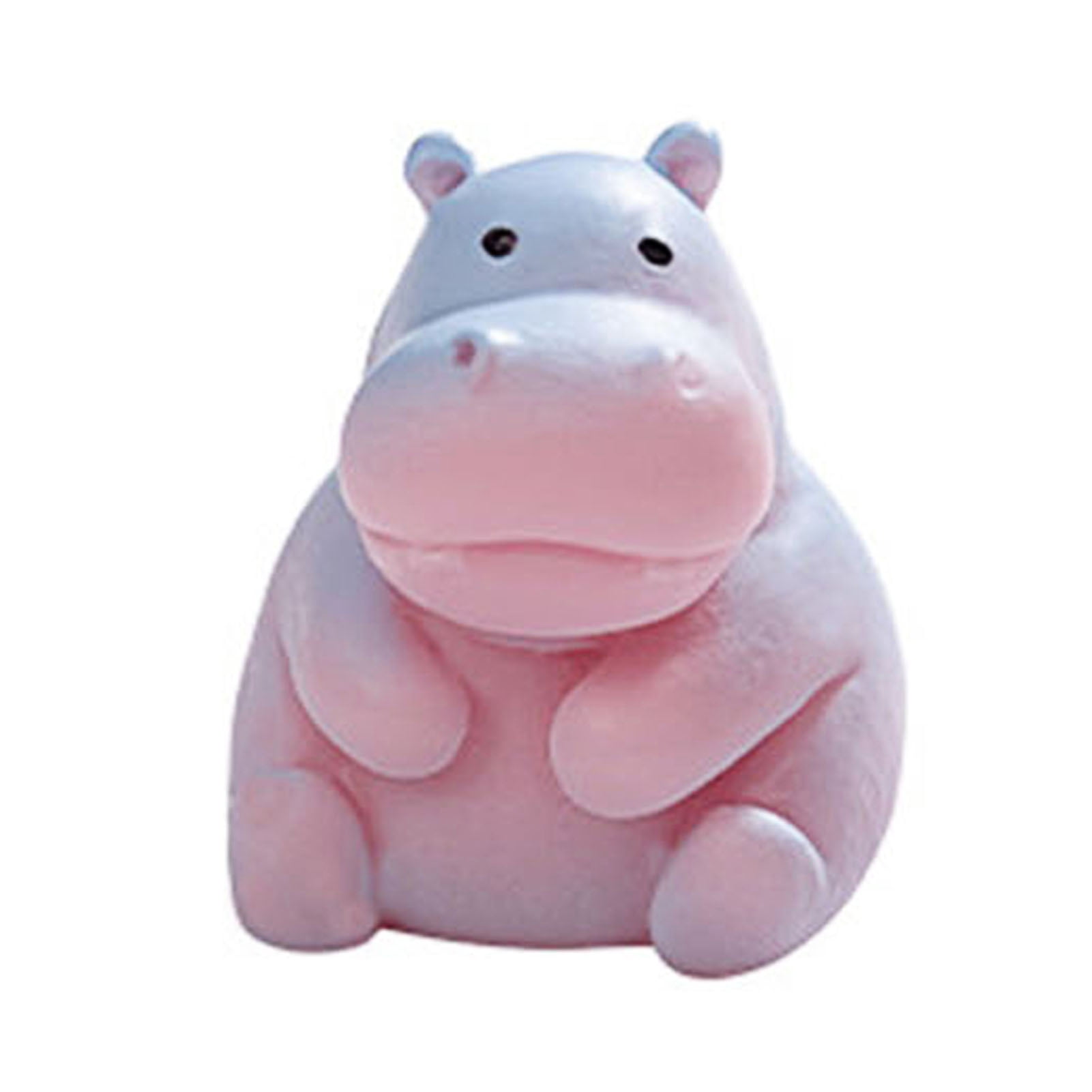 Miniature Hippo Ornament Miniature Hippopotamus Figurine Resin Statue ...