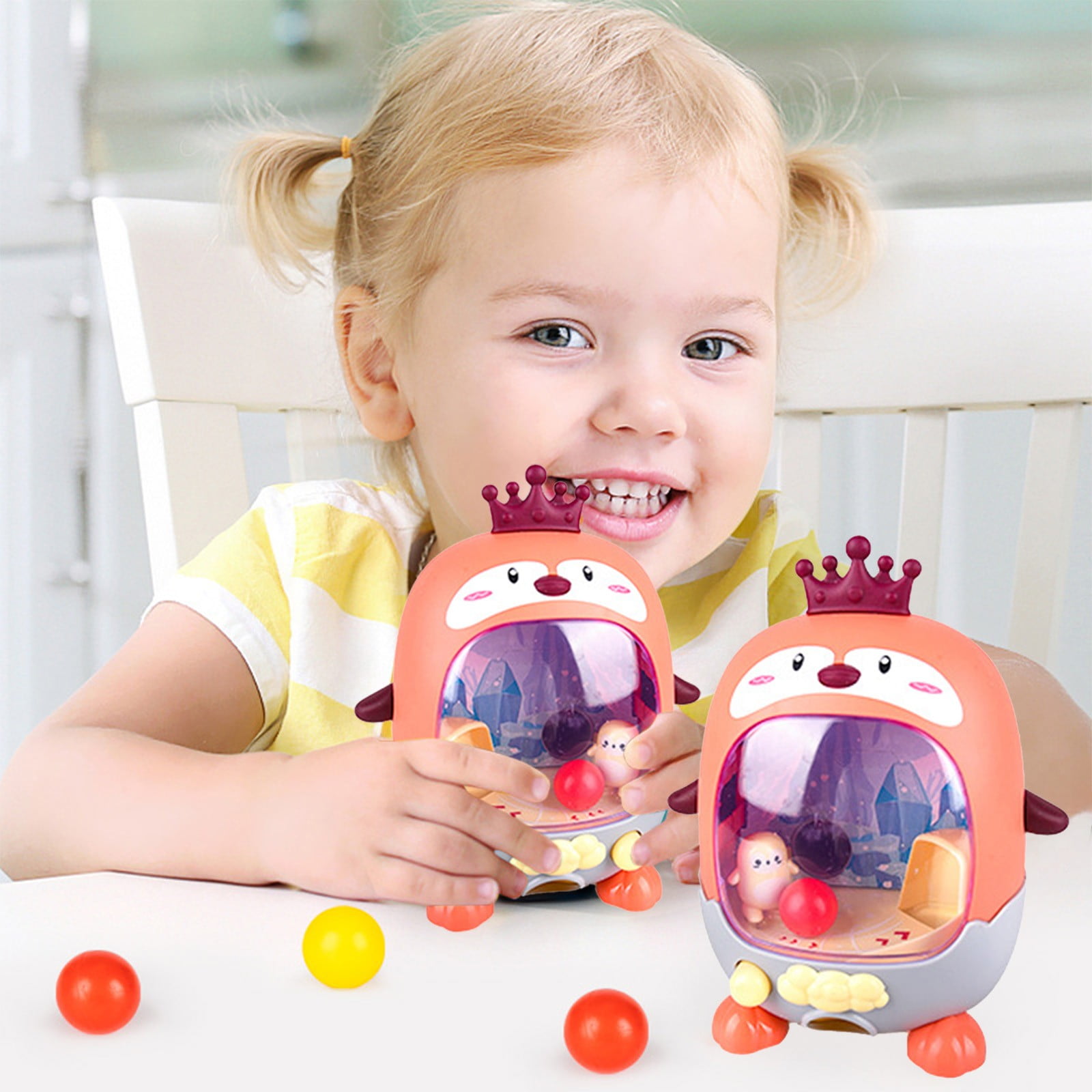 Miniature Hoops Sports Game for Kids - Safe ABS Desktop Basketball Toy ...