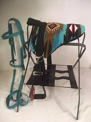 Miniature Horse/SM Pony Bareback Childrens Saddle PAD and Bridle Set ...