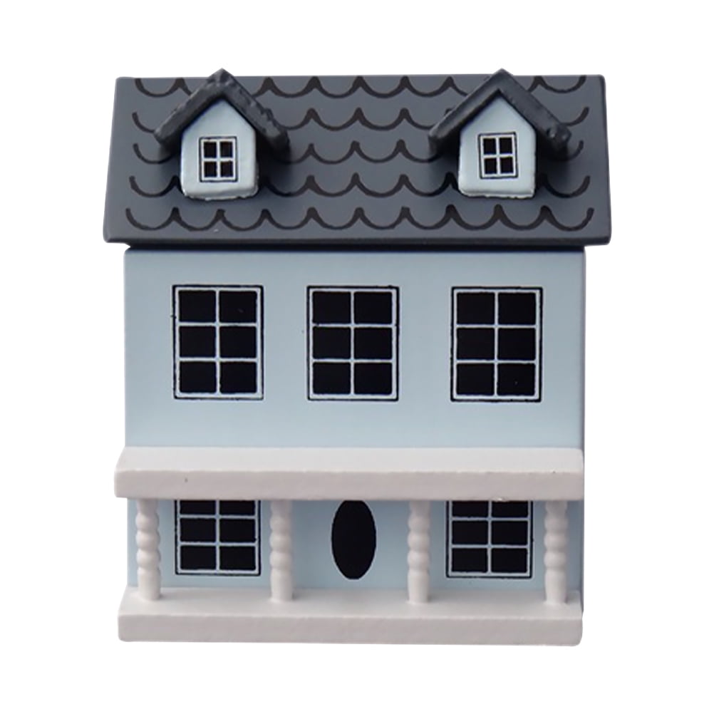 Miniature House Model Tiny Wooden House Decorative Model House Adorable ...