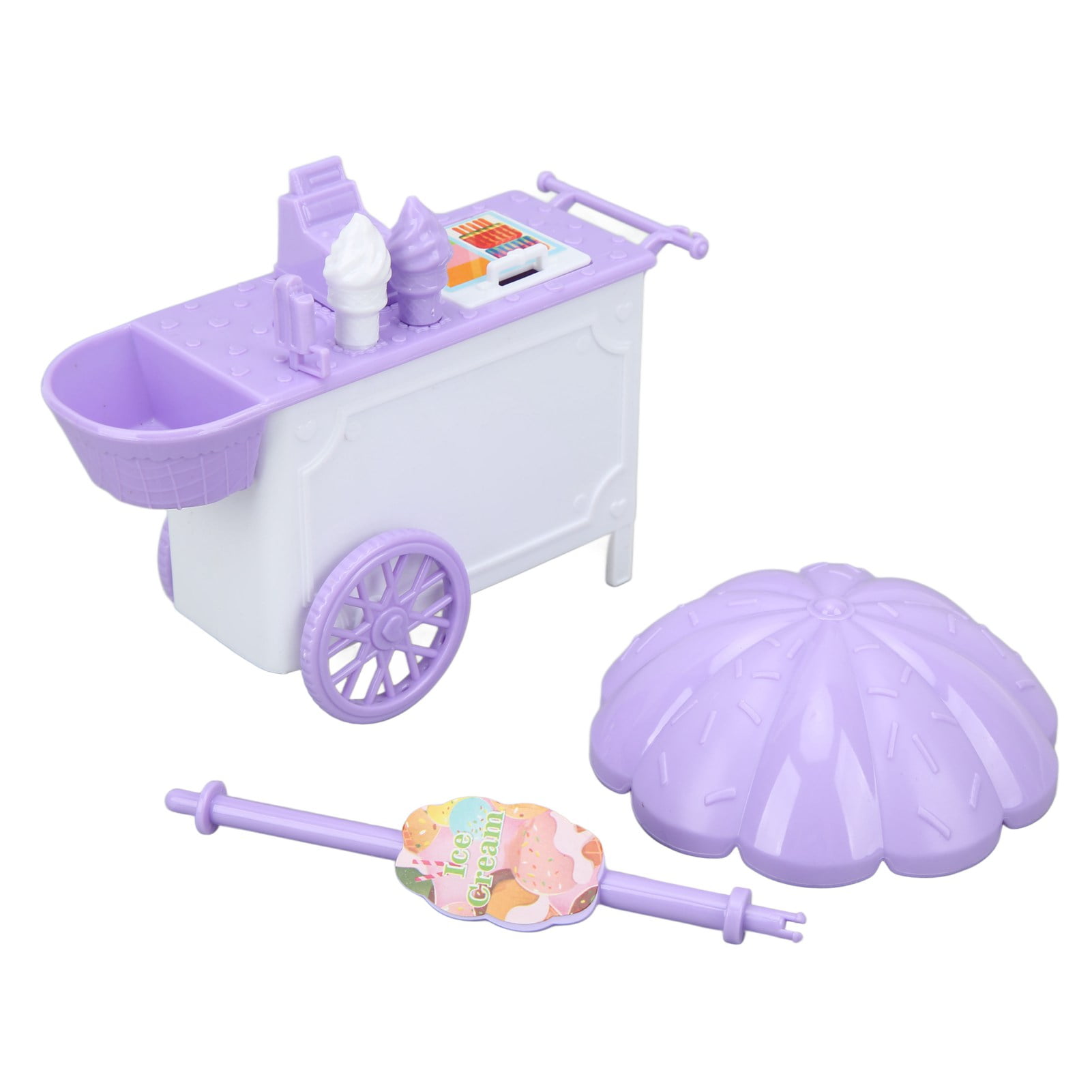 Miniature Ice Cream Cart, Dollhouse Ice Cream Truck Decoration ...