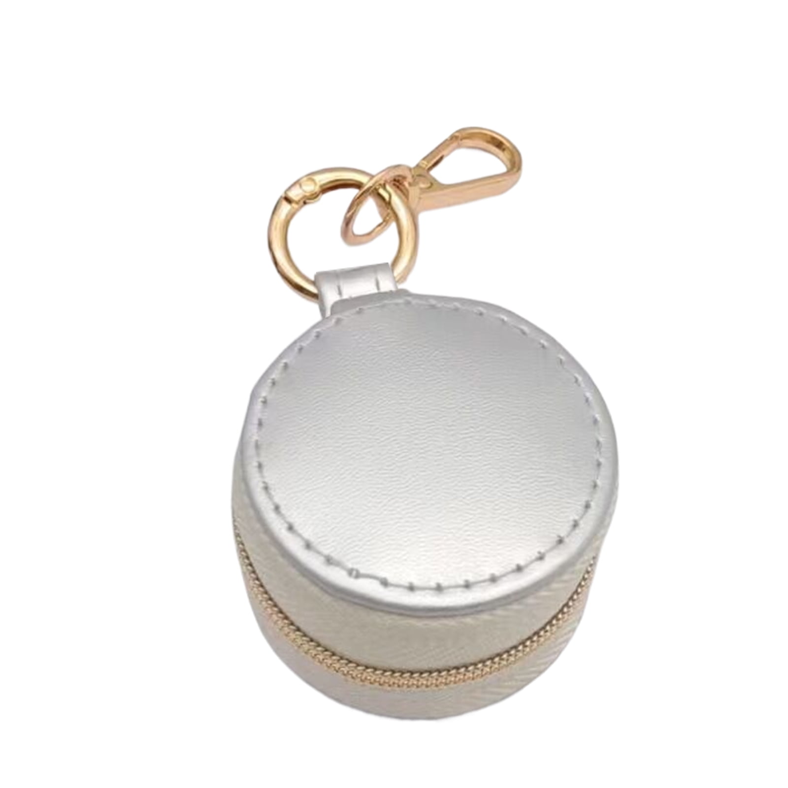 Miniature Keychain Jewelry Box Portable Rings Holder Travel Organizers ...