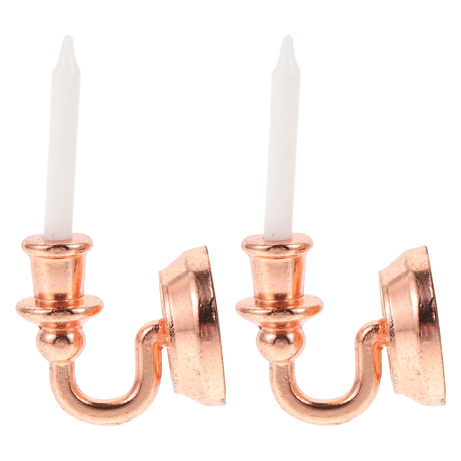 Raindrops Mini House Adornment Candle Light Decors Ferroalloy 1 Pair ...