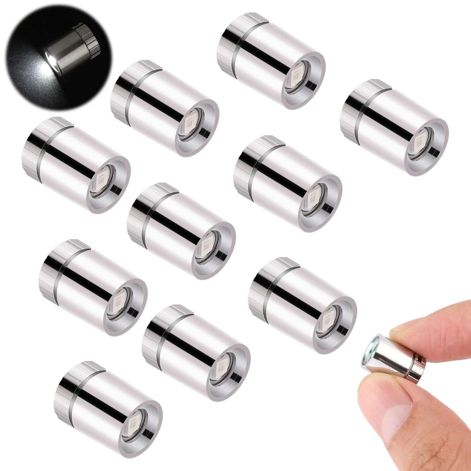 Miniature LED Spotlights, Tiny Lights for Hand Craft/DIY, Miniature ...