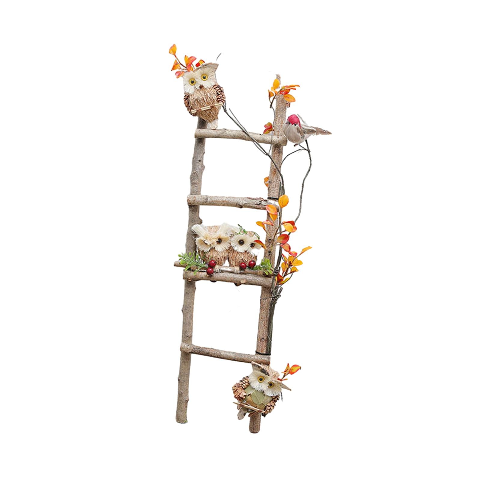 Miniature Ladder Plant Stand Ladder Window Display Ladder Mini Wooden ...