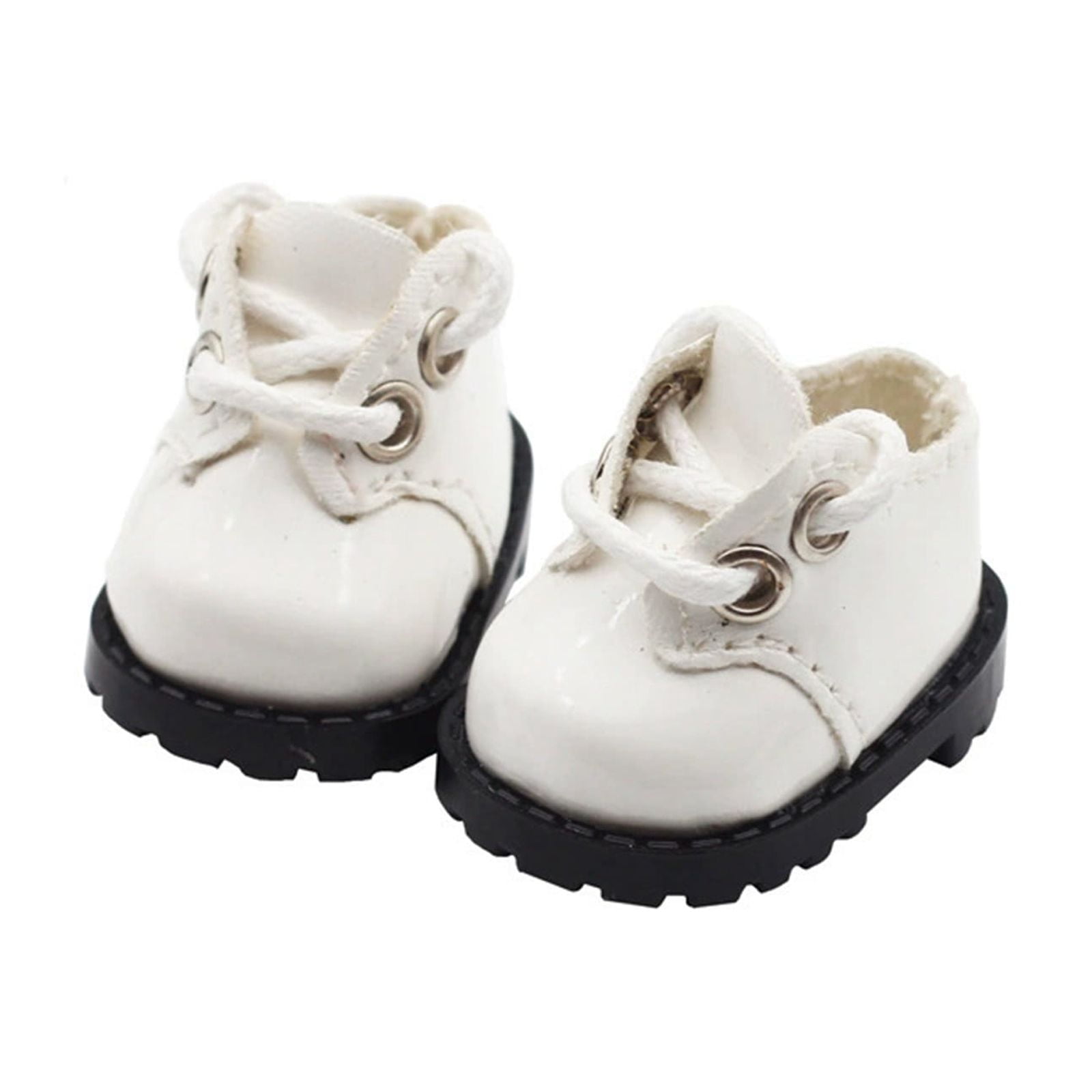 Miniature Leather Lace-Up Footwear For 10cm Collectible Dolls ...