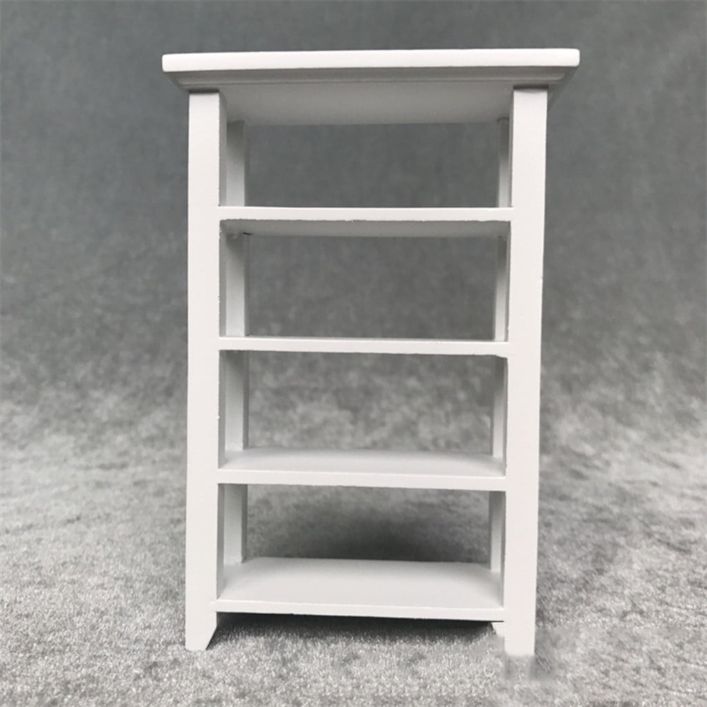 Miniature Life Play Scene Model Doll House Accessories Mini Four-layer ...