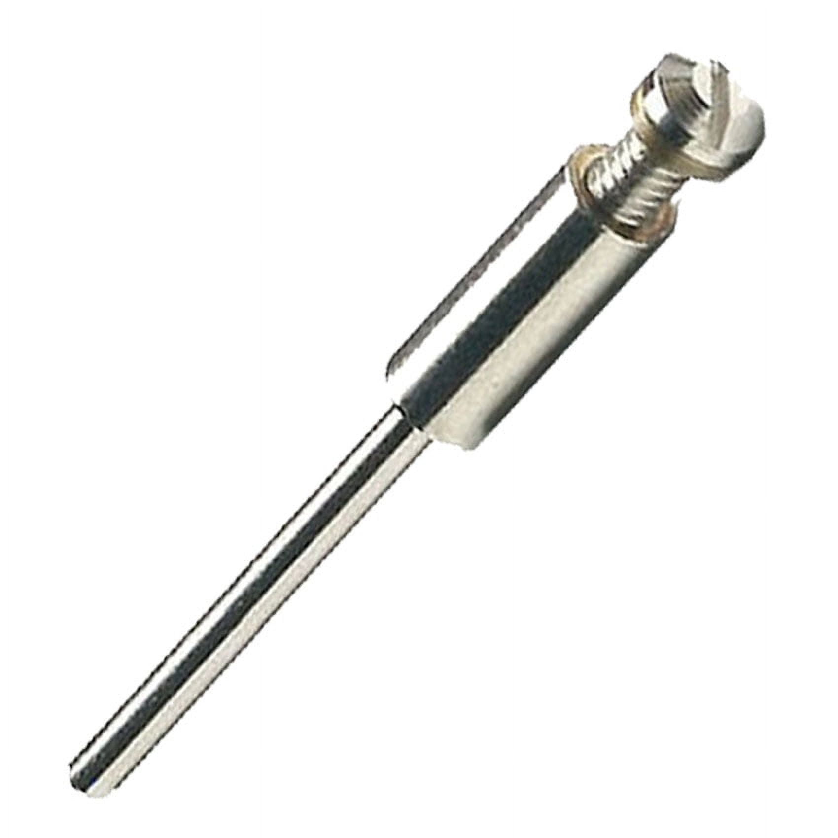 Miniature Mandrel 1/8" Shank & Screw for Rotary Tools Accessory Holder ...