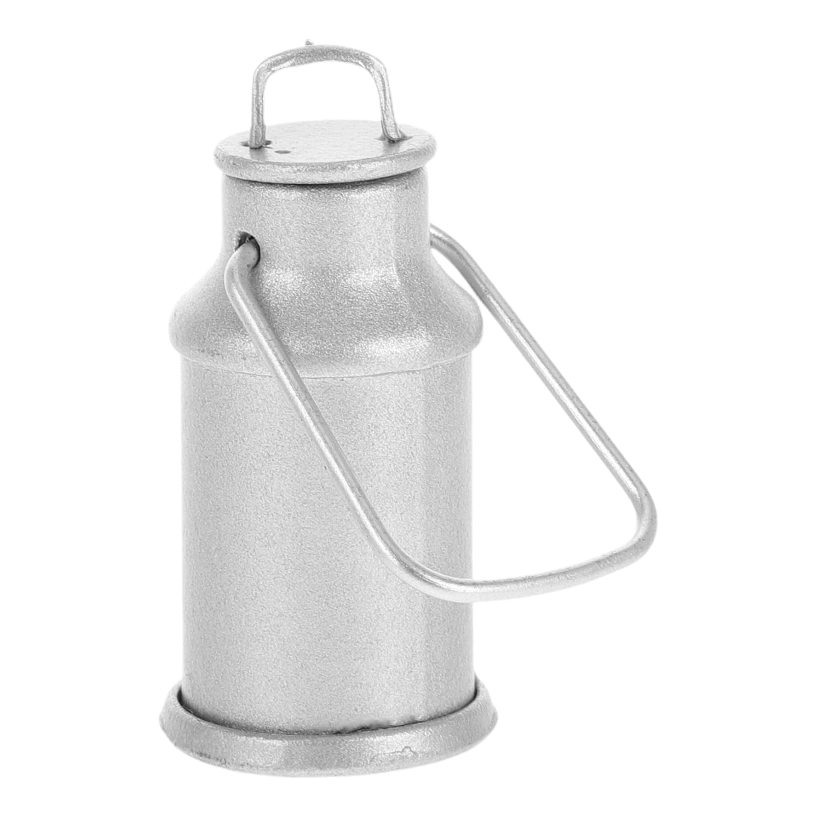 Miniature Metal Coffee Pot Mini House Realistic Milk Jug Kitchen Prop ...
