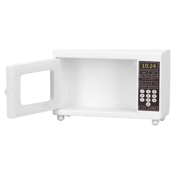 Miniature Microwave Oven, Exquisite Composite Wood Model, Portable and ...