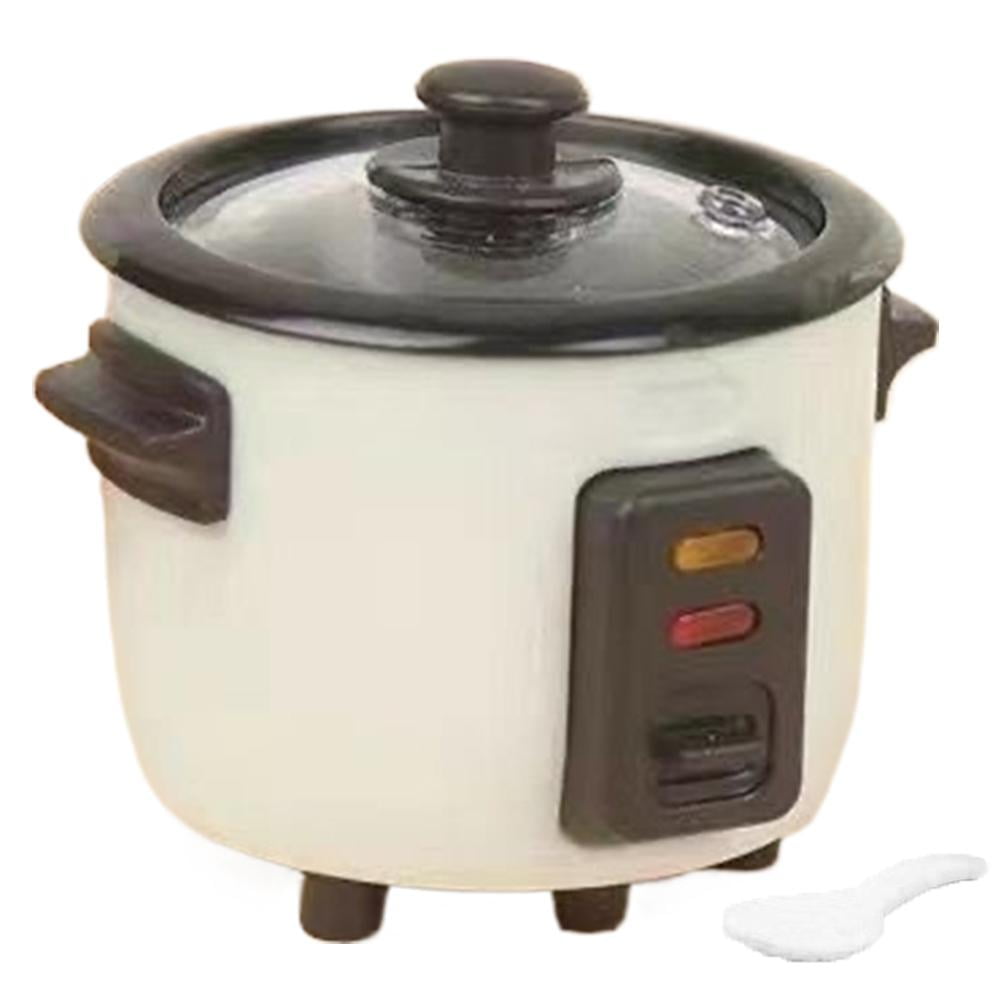 Miniature Mini Rice Cooker Model Mini Kitchen Food Play 1:12 - Walmart.com